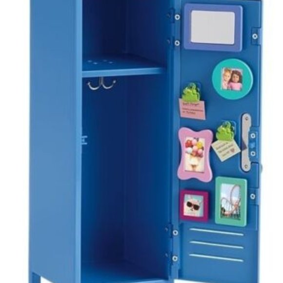 American Girl | Toys | American Girl Truly Me School Locker Set Blue ...